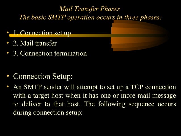 SMTP Simple Mail Transfer Protocol | PPT