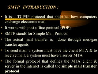 SMTP Simple Mail Transfer Protocol | PPT