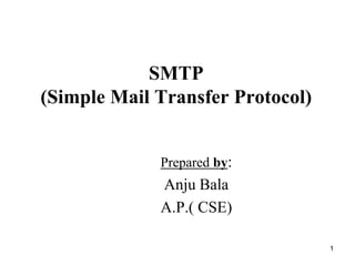 SMTP(simple mail transfer protocol).ppsx