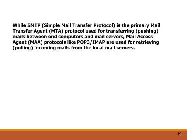 SMTP Bmsce ppt information science and engineering | PPT