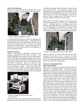BGA Rework Process | PDF | Home Improvement | Home & Garden