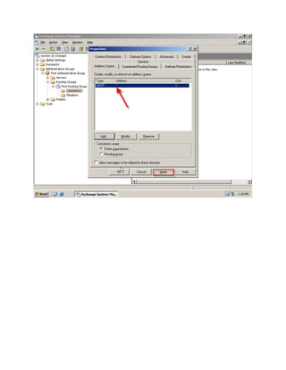 Smtp connector configured in exchange server 2003 part 09 | PDF