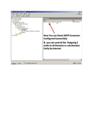 Smtp connector configured in exchange server 2003 part 09 | PDF