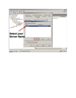 Smtp connector configured in exchange server 2003 part 09 | PDF