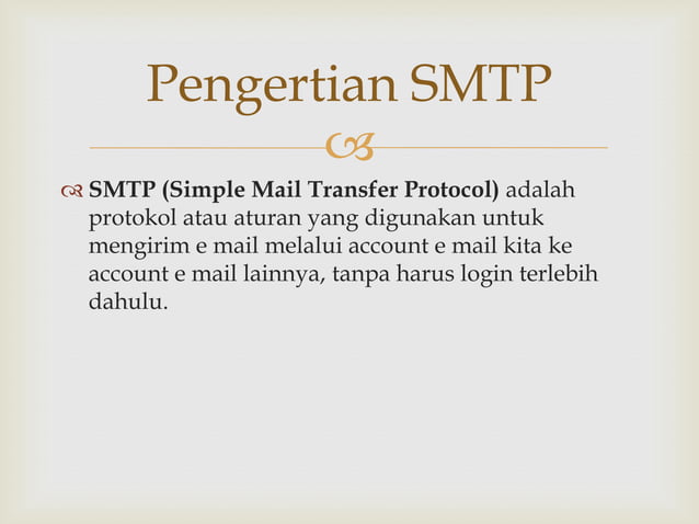 Smtp,pop3 & imap | PPTX