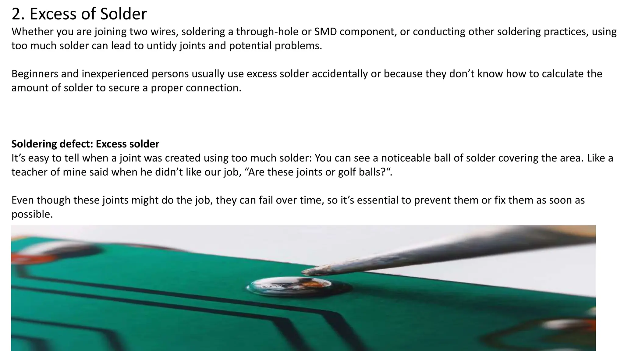 SMT SOLDERING DEFECTS VS SOLUSIONS PPT.pptx