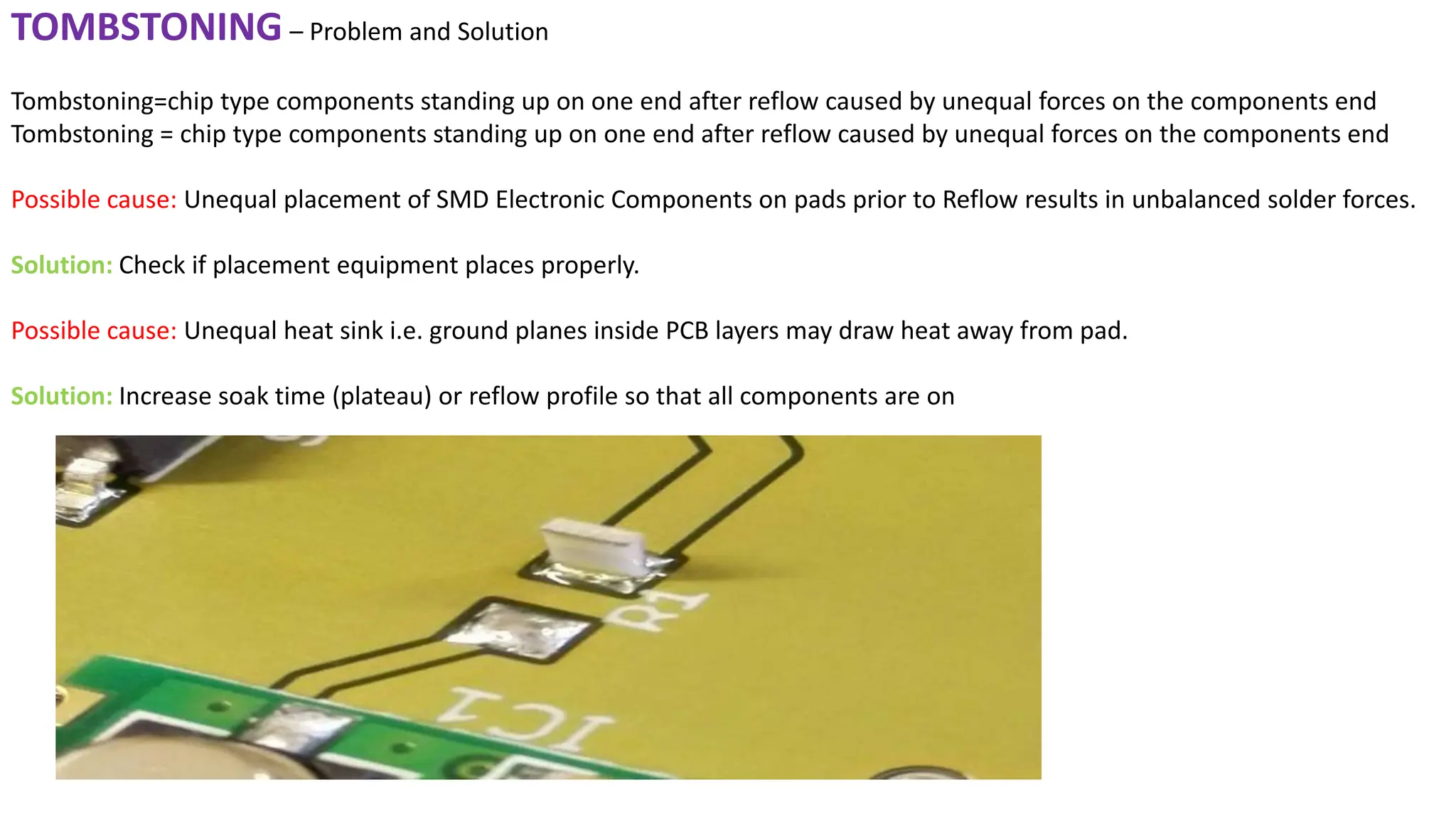 SMT SOLDERING DEFECTS VS SOLUSIONS PPT.pptx