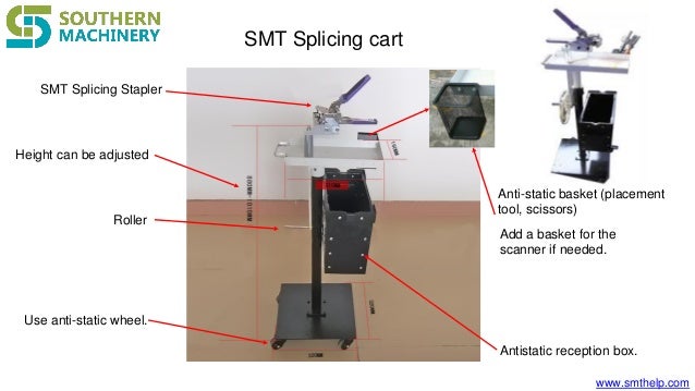 Smt splicing cart and tools