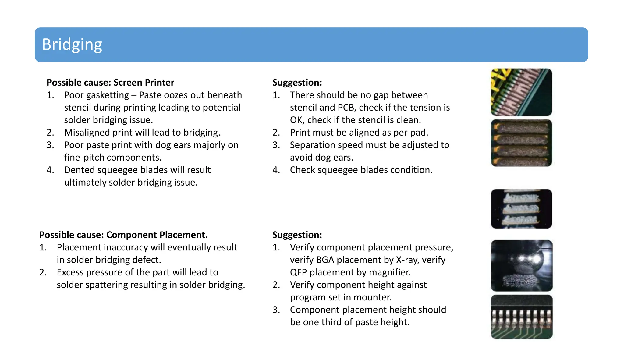 SMT Trouble shooting guide to improve process.pptx