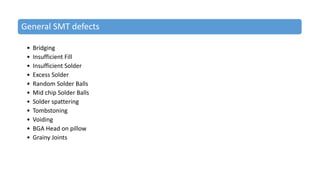 SMT Trouble shooting guide to improve process.pptx