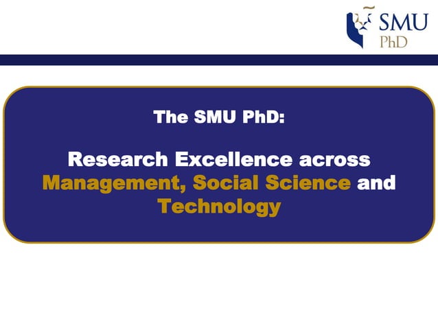 SMU at a Glance | PPT