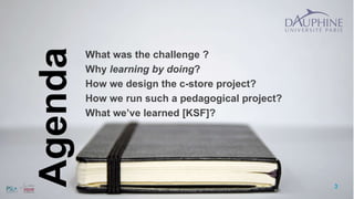 c-store project: an e-commerce learning by doing experience | PPT