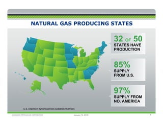 Natural Gas: A Conventional Fuel as an Unconventional Answer | PPT