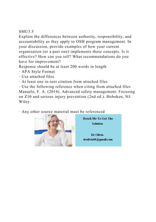 SMU3.5Explain the differences between authority, responsibility,.docx