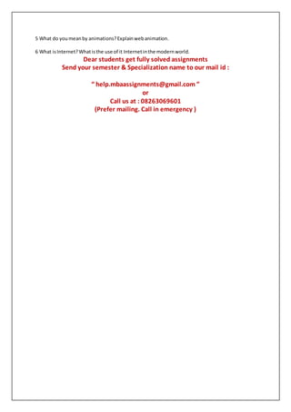 Smu bsc it sem 1 fall 2014 solved assignments | DOCX | Databases | Computer Software and ...