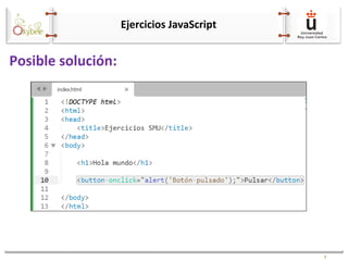 SMU_Ejercicios son ejercicios practicos para ejecutar el lenguaje sql | PDF