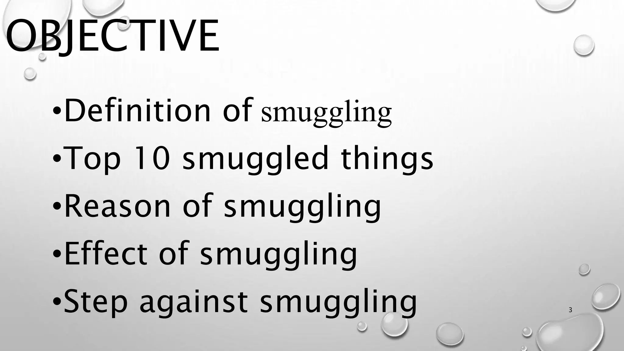 Smuggling | PPTX