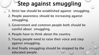 Smuggling | PPTX