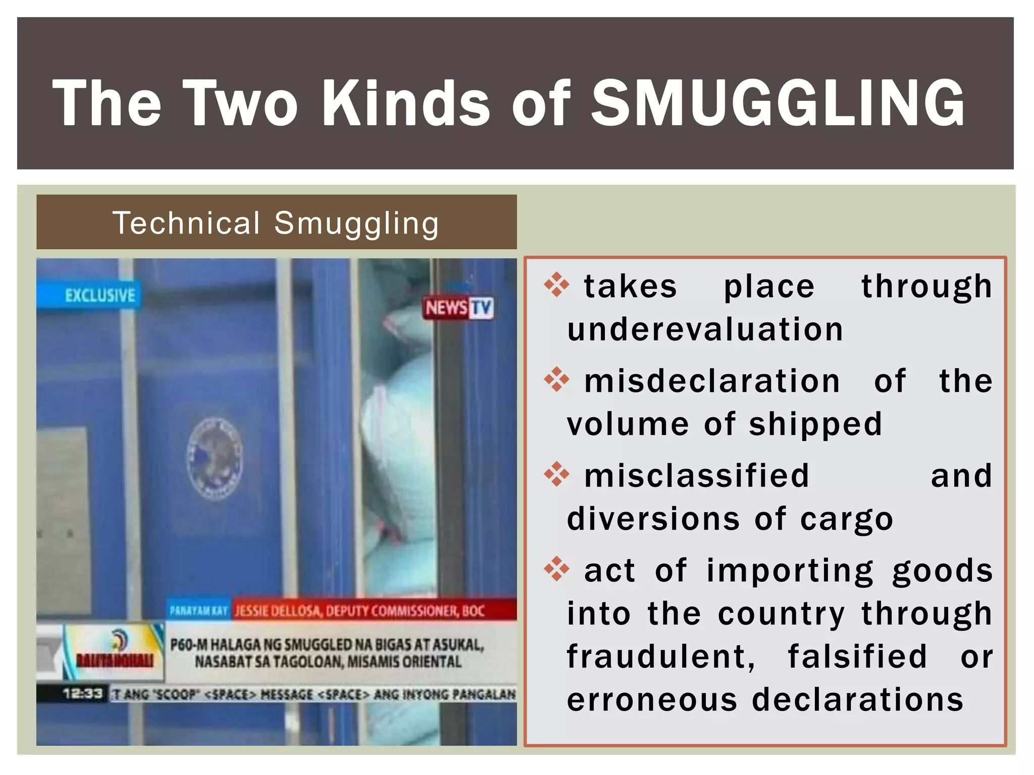 Smuggling | PPT