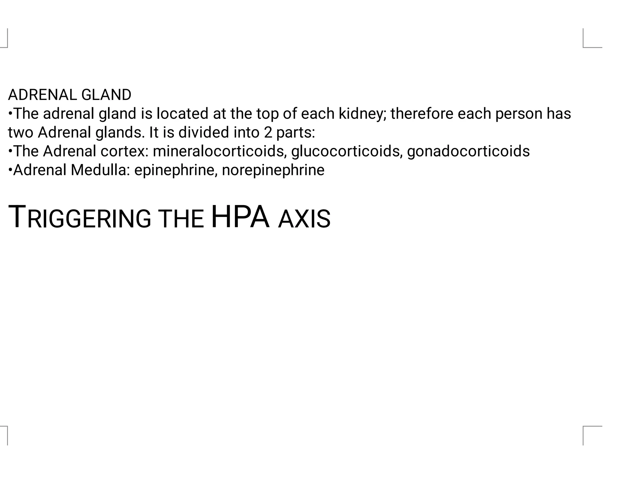 SM Unit-2 The Endocrine System.pdf stress mangement | PDF
