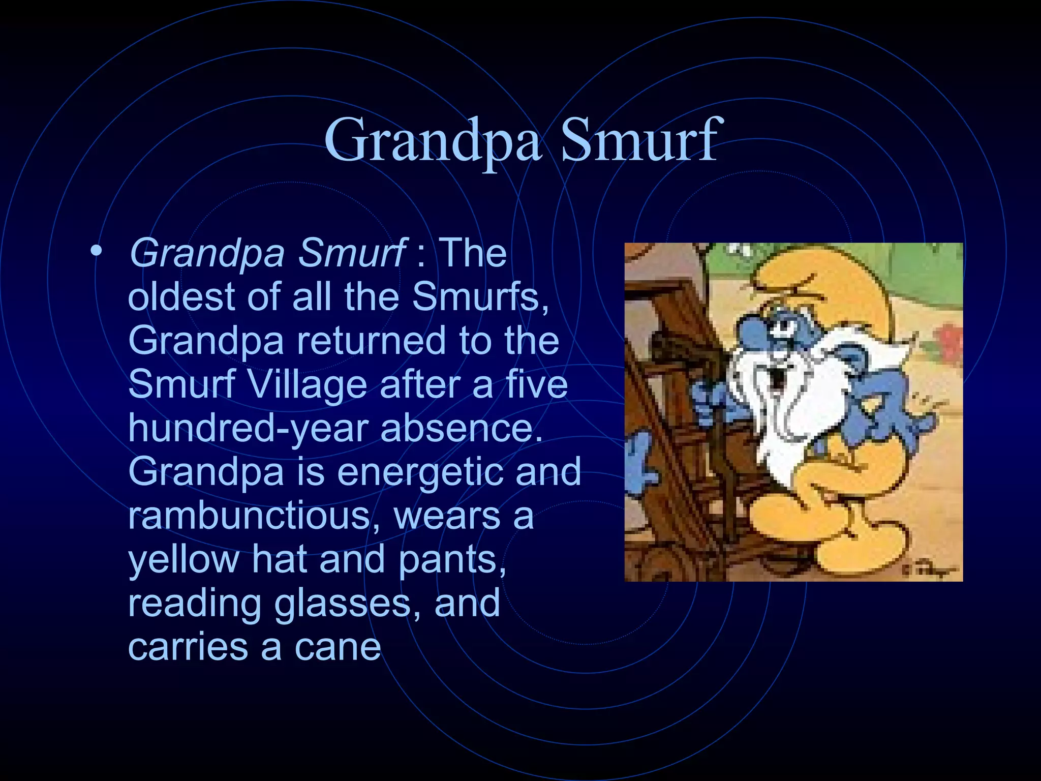 Smurf Turf | PPT | Desserts and Baking | Food & Drink