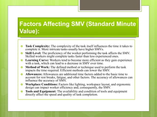 SMV VS CYCLE TIME | PPTX
