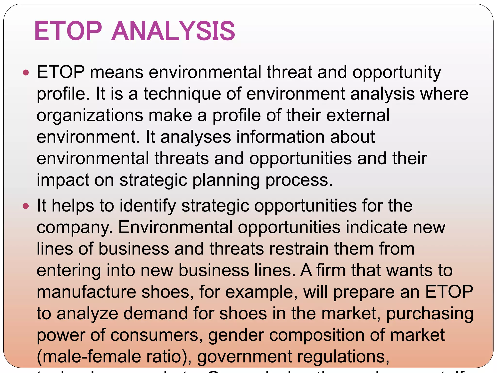 Environmental Scanning Techniques | PPTX