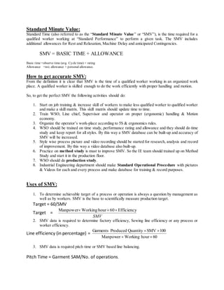 SMV & Benefits | DOCX