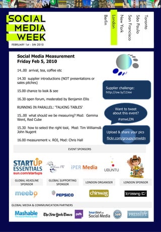 Social Media Week | PPT