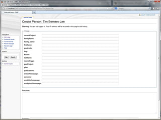 Implementing Rule-based Systems with Semantic MediaWiki | PPT