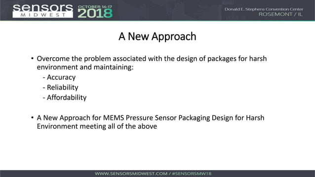MEMS Pressure Sensor Packaging Considerations | PPTX