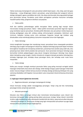Sm,winarsih,hapzi ali,analisis lingkungan eksternal,universitas mercu ...