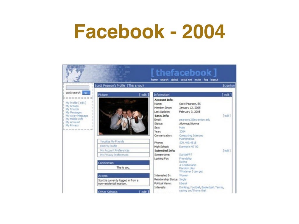 Facebook - 2004
