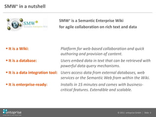 Smw+tutorial berlin-fall-2011 | PDF | Databases | Computer Software and Applications