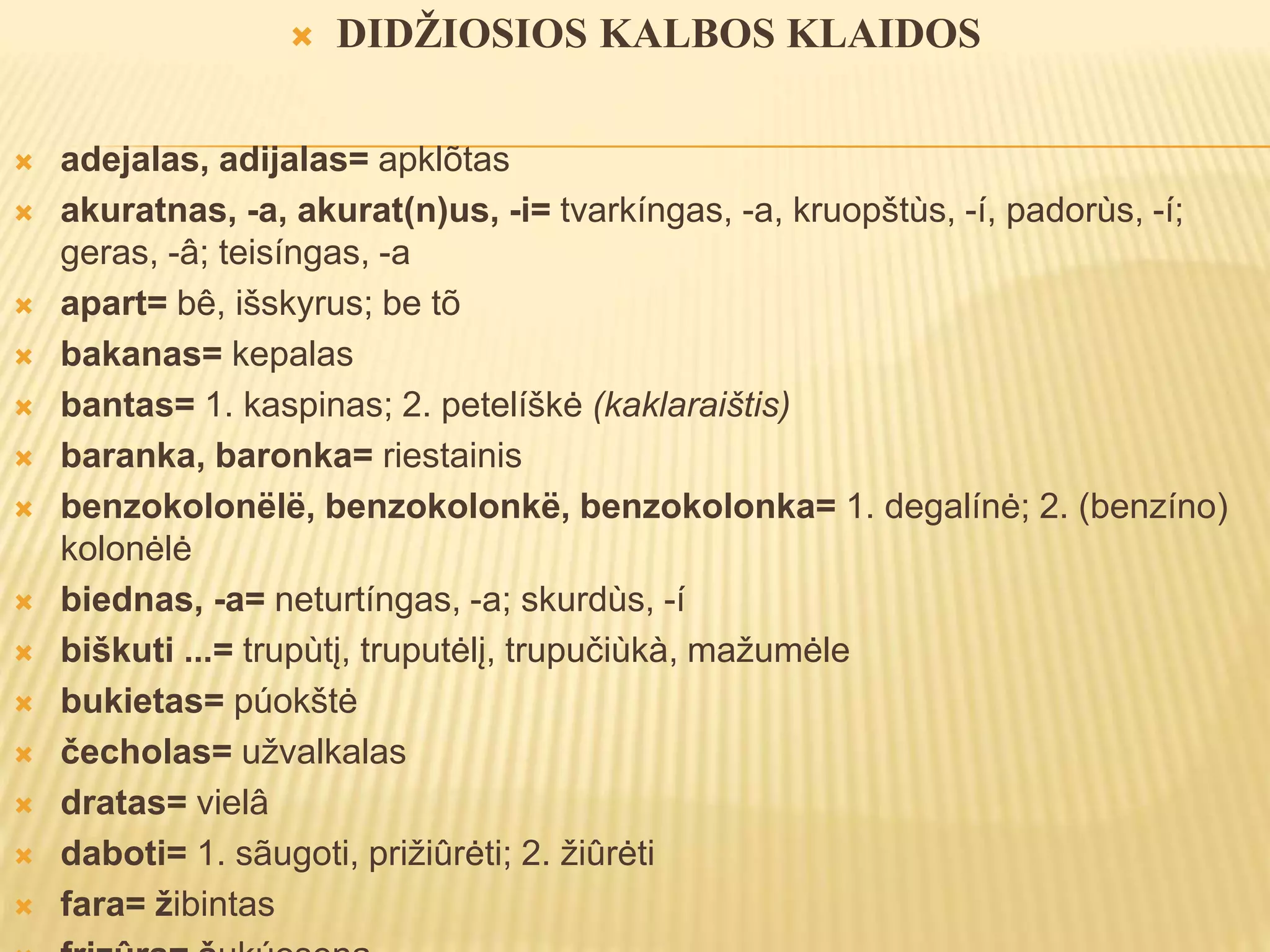 Vals. kalbos inspekcija | PPTX