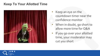 SMX Speaker Guidelines | PPT