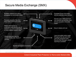 SECURE MEDIA EXCHANGE (SMX) HONEYWELL INDUSTRIAL CYBER SECURITY | PDF