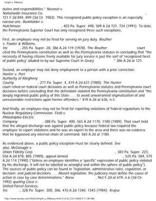 Smyth+v.+pillsbury | PDF | Email | Internet