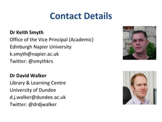 Collaboration beyond boundaries: enabling cross-institutional practice ...