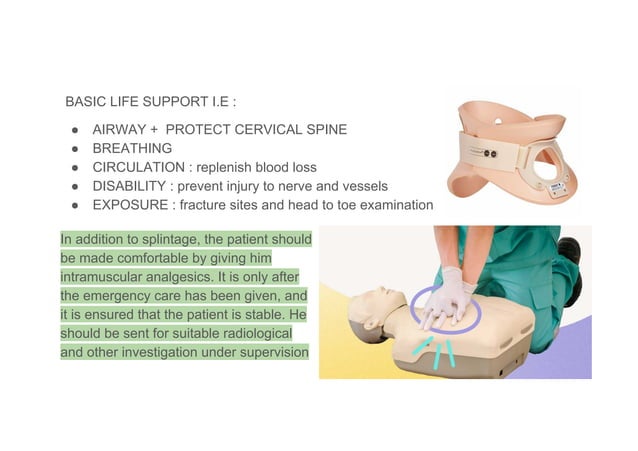 Definitive management of Closed Fracture and Management of Open ...