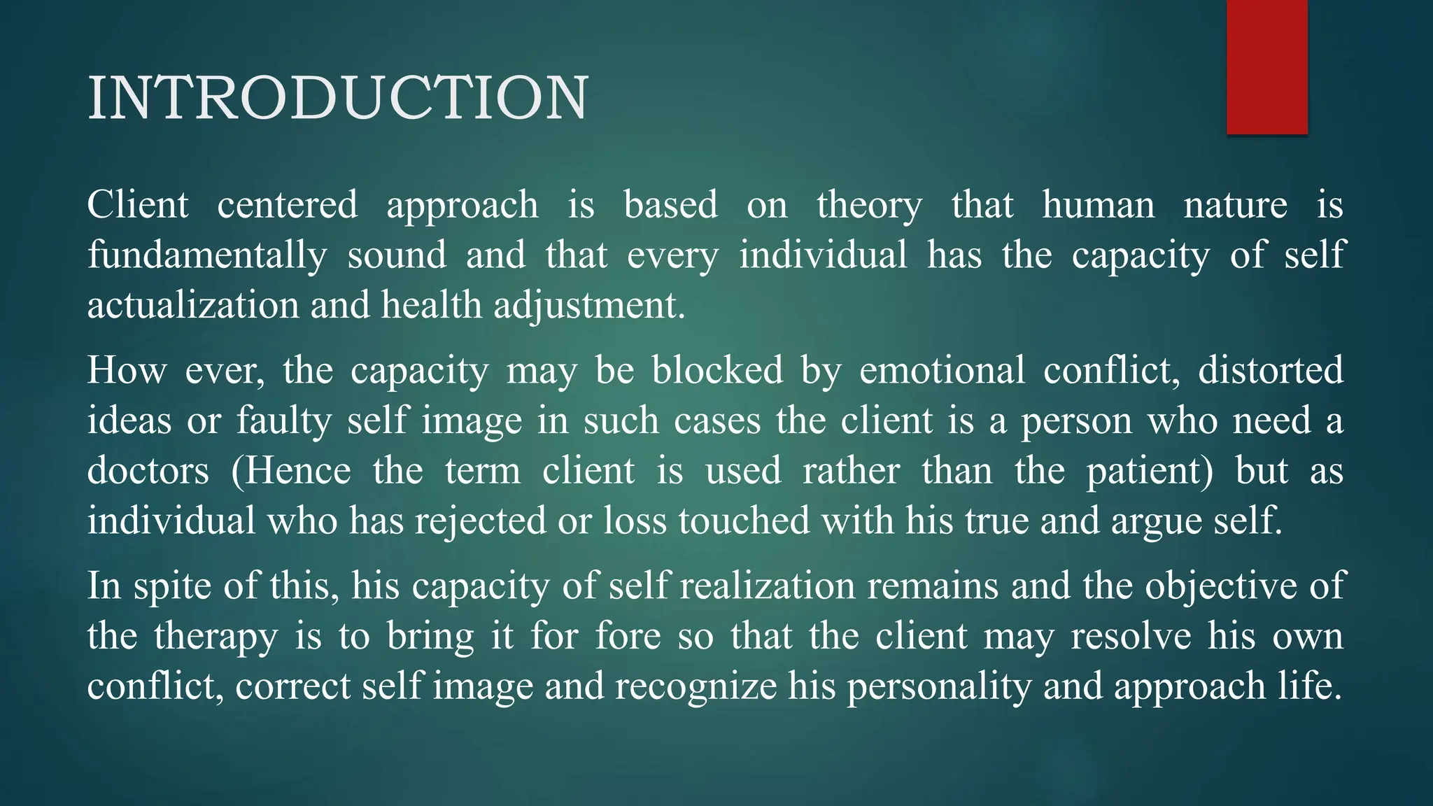 SEMINAR PRESENTATION ON CLIENT CENTERED APPROACH.pptx