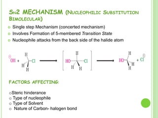 Sn1 and Sn2 mechanisms in haloalkanes.pptx
