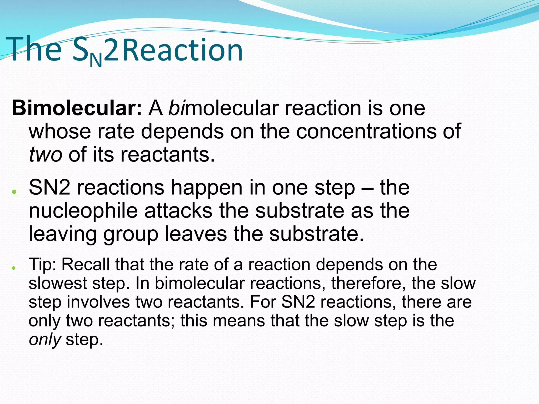 Sn1 and sn2 reaction | PDF