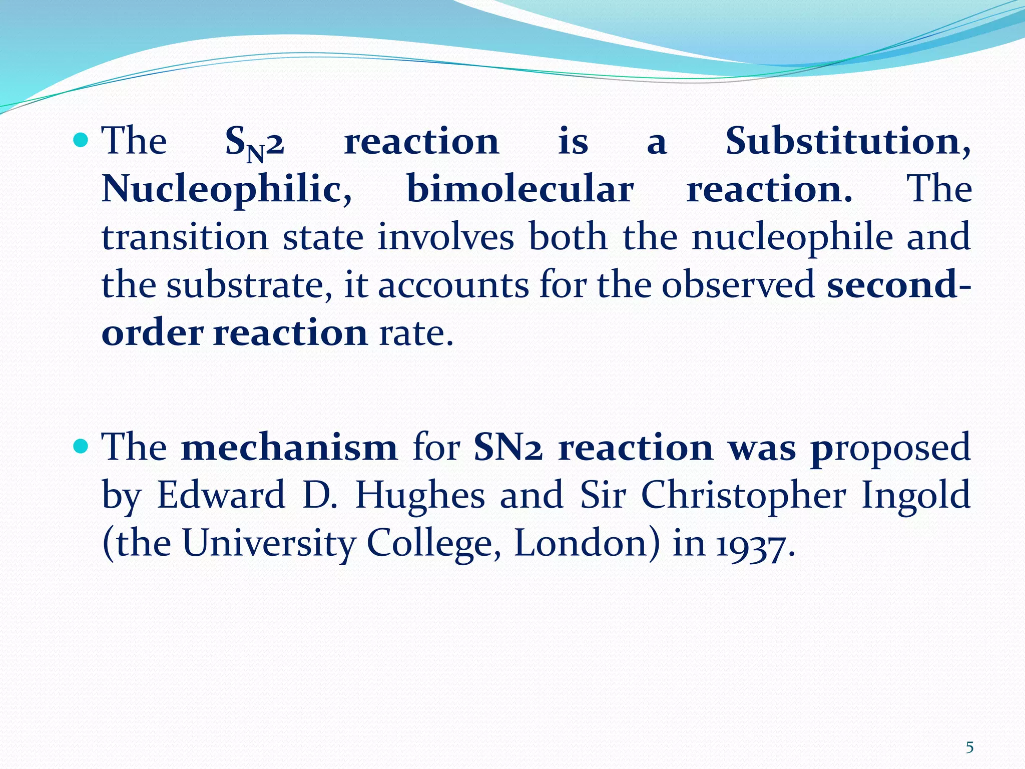 SN1 & SN2 mechanism | PPTX