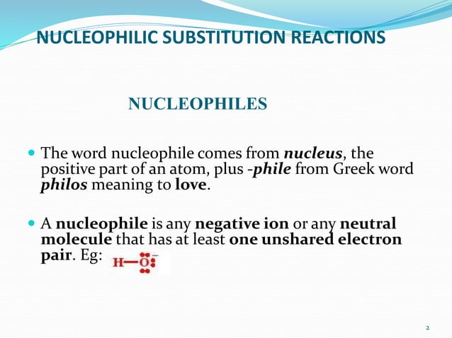 SN1 & SN2 mechanism | PPTX
