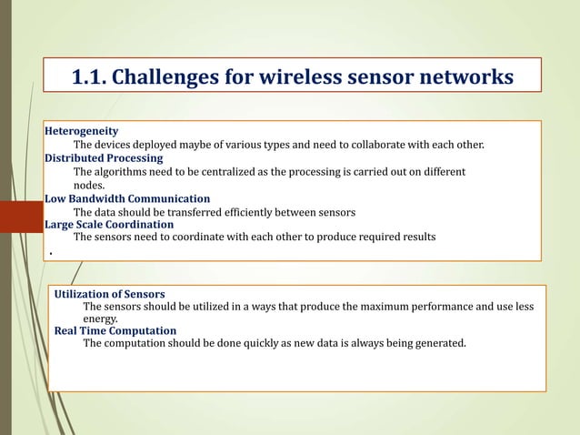 sensor networks unit wise 4 ppt units ppt | PPT