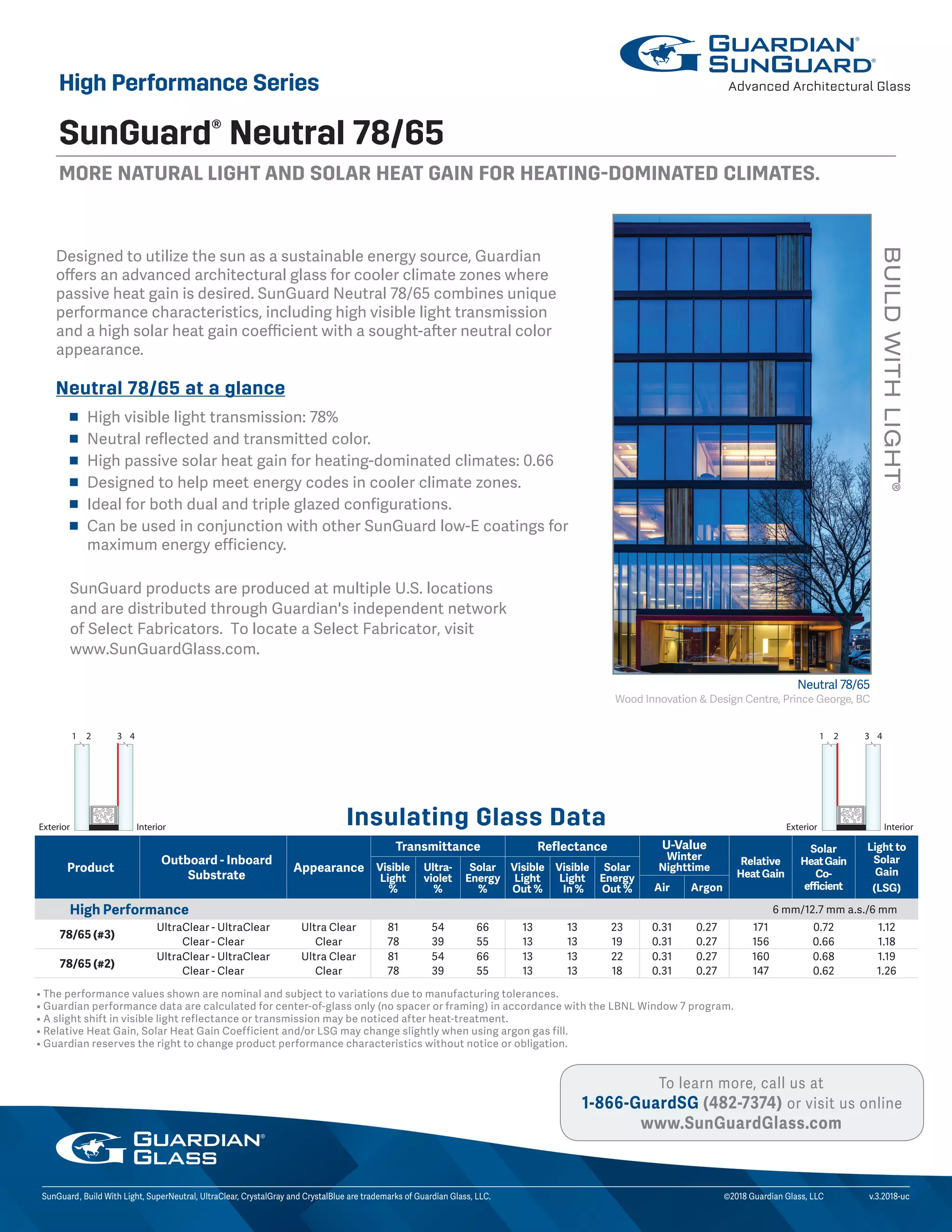 Guardian SunGuard Neutral 78/65 flyer | PDF