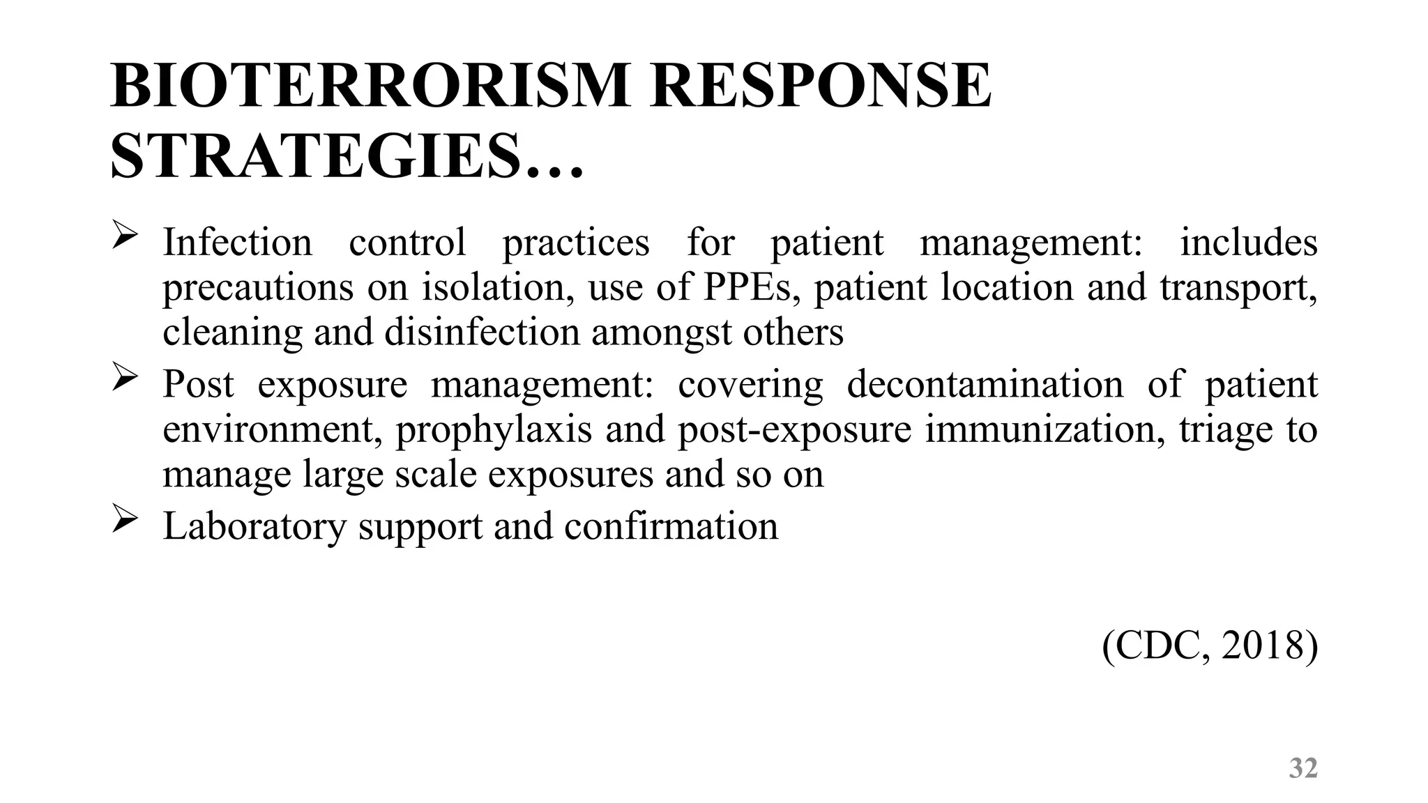 CATEGORIES OF BIOTERRORISM AGENTS....pptx
