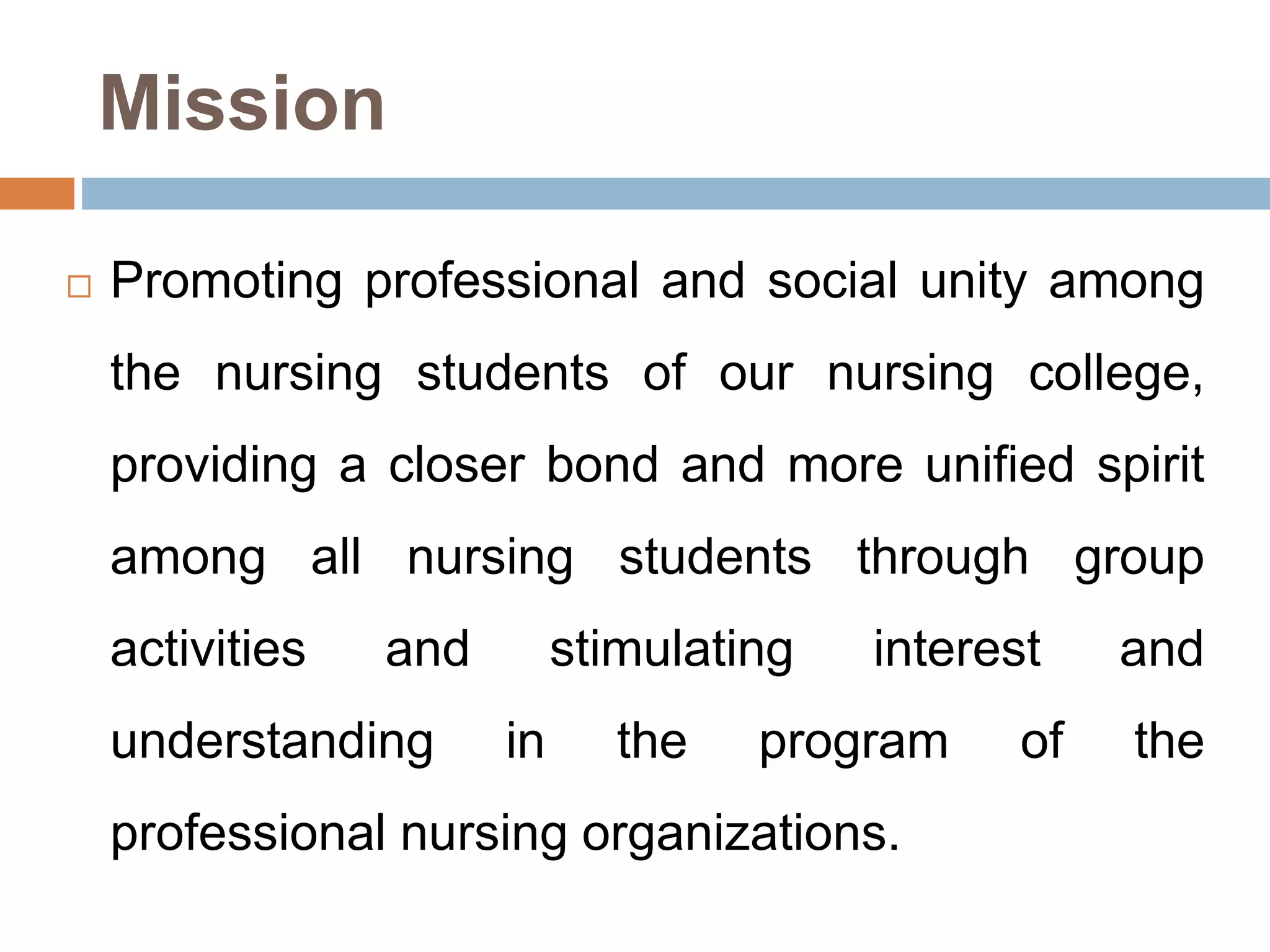 Student Nurses Association Of India | PPTX