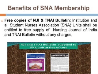 Student Nurses Association Of India | PPTX